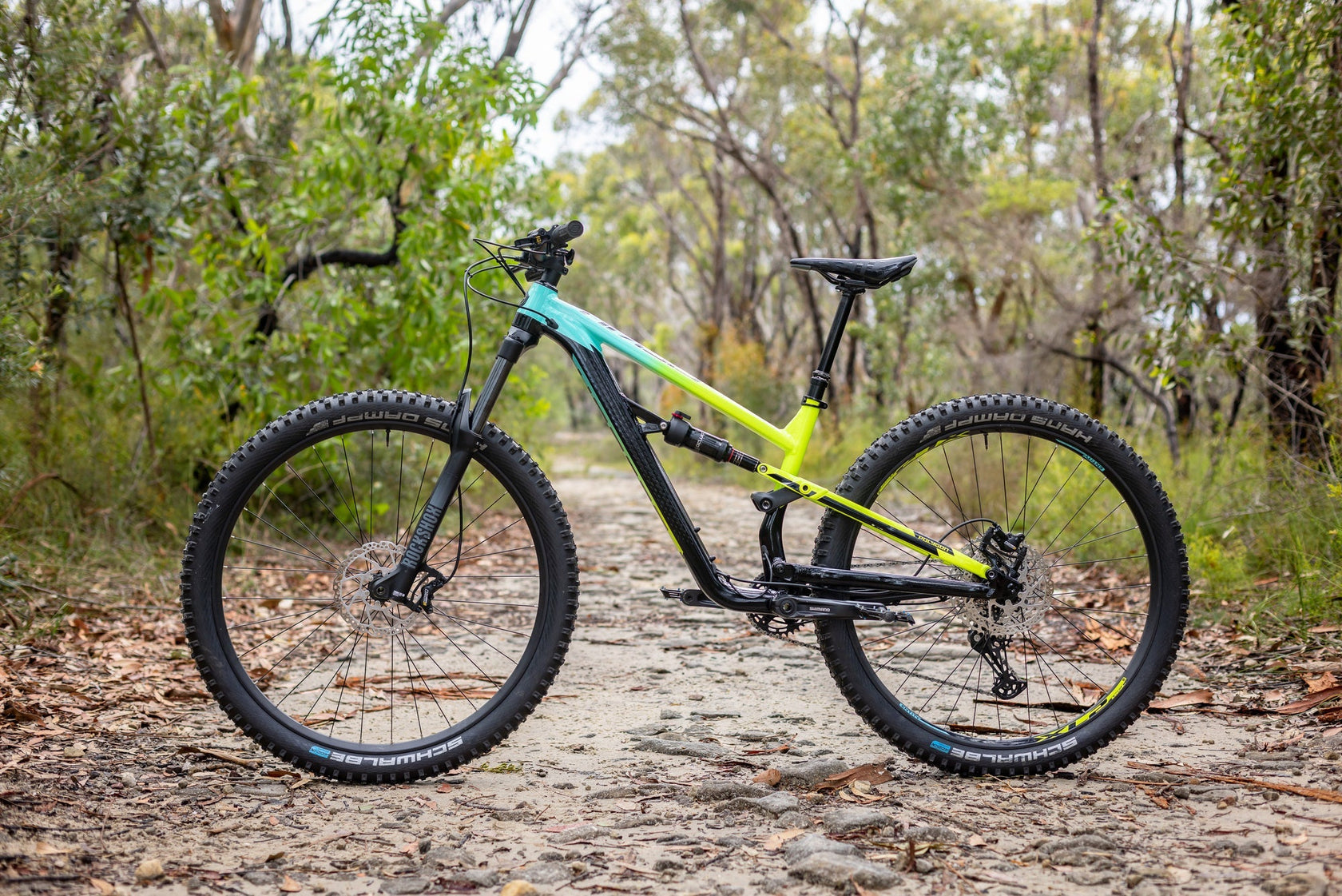 Polygon Siskiu T7 - Full Suspension Mountain Bike (Black) – Reid Cycles